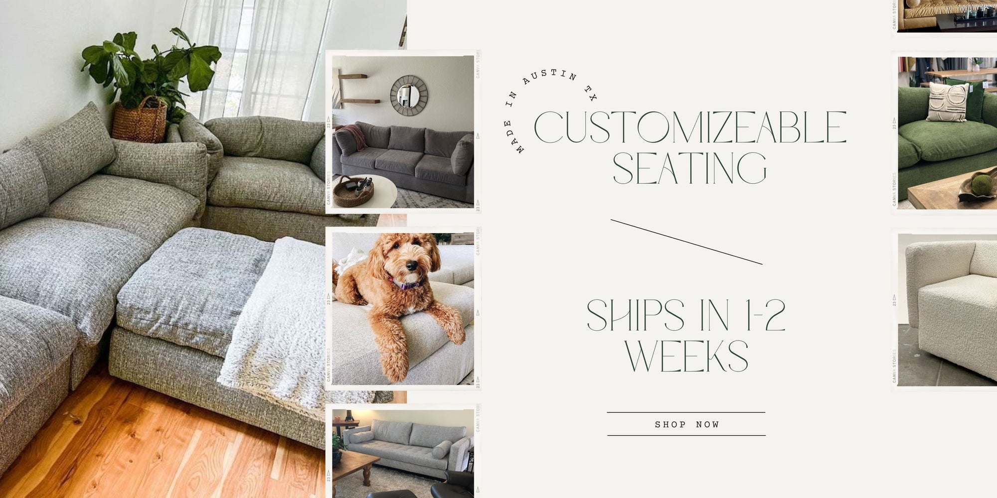 Furniture Stores Austin - Custom Sofas & Sectionals | Couch Potatoes ...