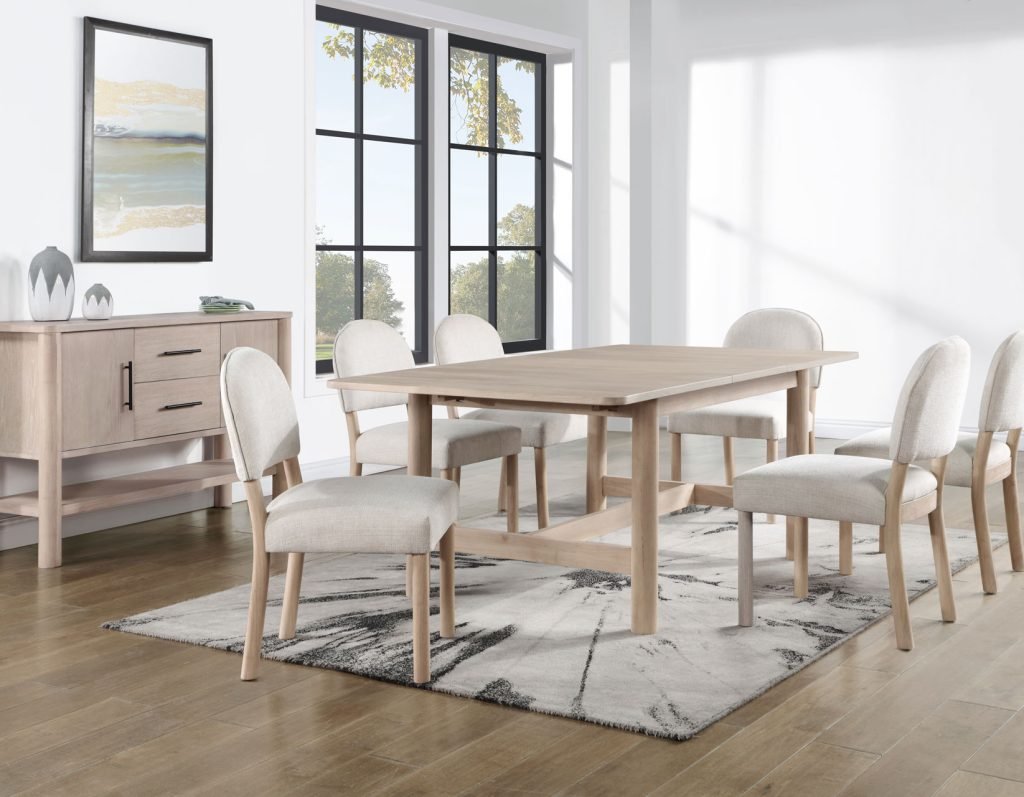 Gemma Rectangle Dining Table Set (6 chairs) – Couch Potatoes Furniture ...