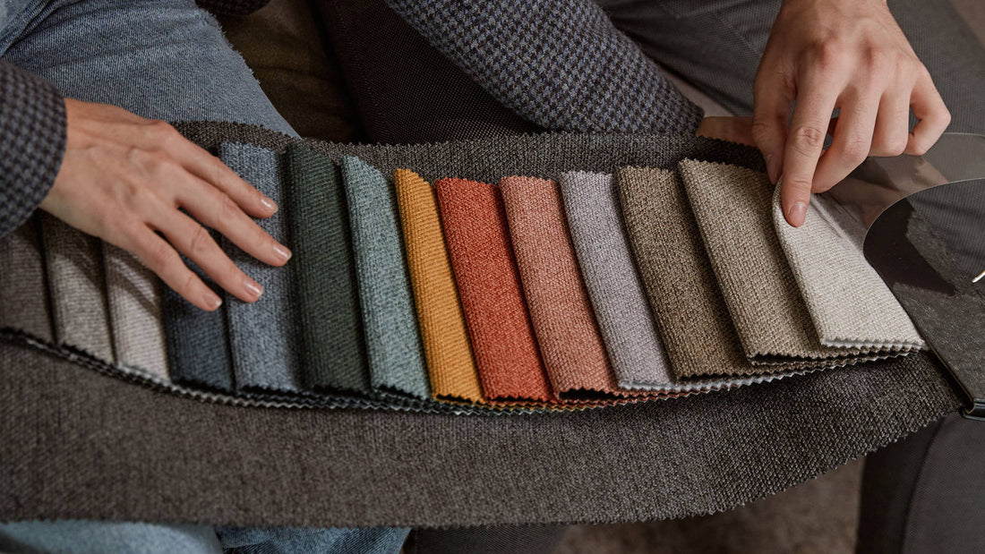 Fabric & Leather Swatches – Couch Potatoes Furniture